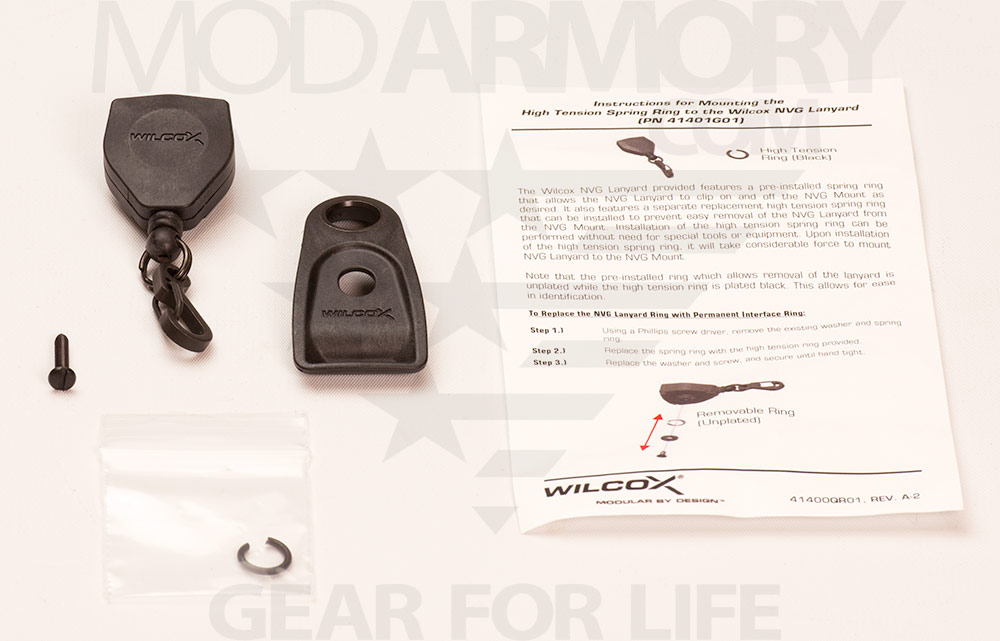 Wilcox NVG Lanyard for Ops-Core VAS 3 Hole Shroud - MOD Armory